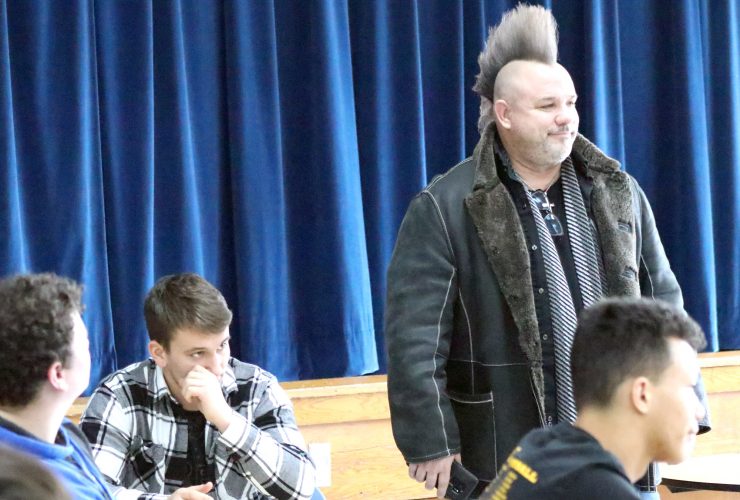 Students have a friend in motivational speaker Milo | News, Sports ...